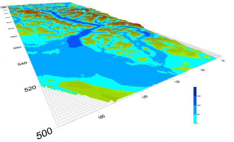 Figure glacier extension during Würm - Quanterra
